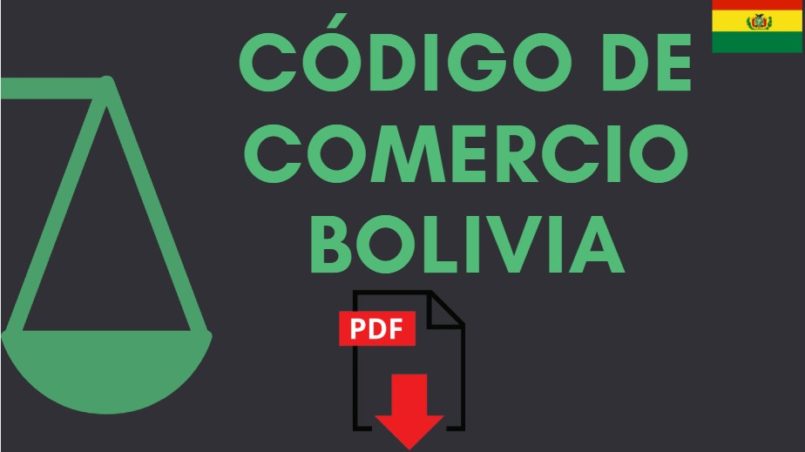 Codigo de Comercio Bolivia PDF | ABOGADOS BOLIVIA
